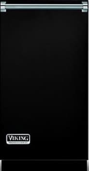 Viking PTDP18BK 18 Inch Trash Compactor Door Panel: Black