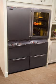 Perlick H2RD6WD4B 48 Inch Built-in Refrigerator/Wine Cooler with 48 ...