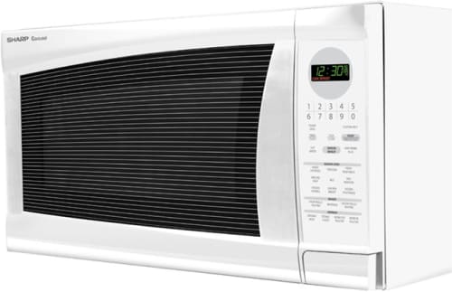 Sharp R520LWT 2.0 cu. ft. Countertop Microwave Oven with 1,200 Cooking ...