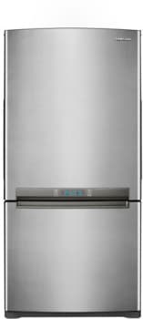 Samsung RB195ACPN 18 cu. ft. Counter-Depth Bottom-Freezer Refrigerator ...