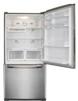 Samsung RB217ABPN 21.0 cu. ft. Bottom-Freezer Refrigerator with 3 Spill ...