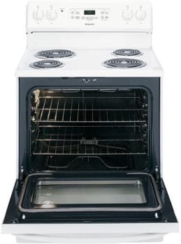 Hotpoint RB720DHWW 30 Inch Freestanding Electric Range with 5.0 cu. ft ...