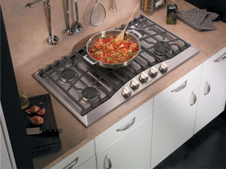 Viking RDGSU2605BSS 36 Inch Gas Cooktop with 5 Permanently Sealed ...