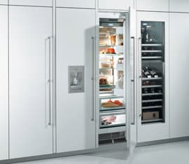 Gaggenau RF461700 24 Inch Built-in Fully Integrated Freezer with 4 ...