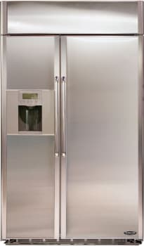 DCS RF48SS 48 Inch Built-in Side by Side Refrigerator with 29.52 cu. ft ...