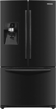 Samsung RFG297AABP 28.5 cu. ft. French-Door Refrigerator with 5 Glass ...
