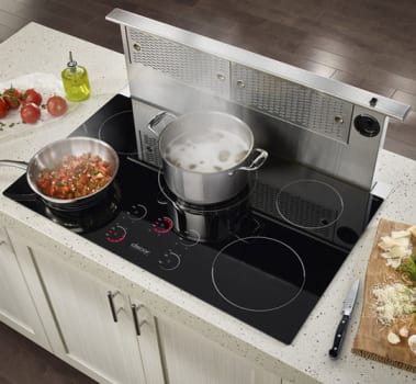 Dacor RNCT365B 36 Inch Induction Cooktop with 5 Element Zones, Touch ...