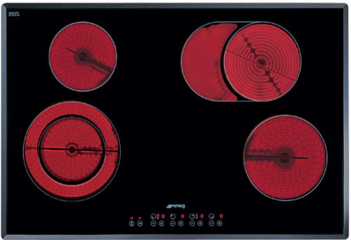 Smeg S2772TCU 30 Inch Smoothtop Electric Cooktop with 4 High-Light ...