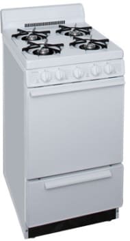 Premier SAK100OP 20 Inch Freestanding Gas Range with 4 Open Burners ...
