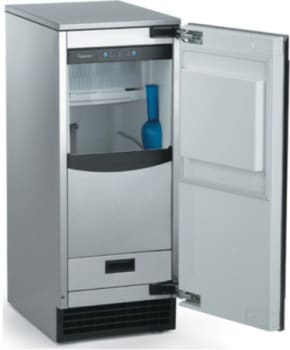 Scotsman SCN60PA1SS 15 Inch Undercounter Ice Maker with 80 lbs. Nugget ...