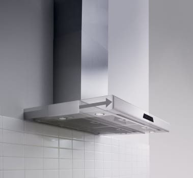 Thermador HDDW36FS 36 Inch Wall Mount Chimney Range Hood with 600 CFM ...