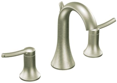 Moen TS41708BN Double Lever Lavatory Faucet Trim with 4-1/8 Inch Reach ...