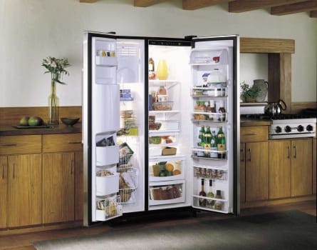 Viking VCSF036DSS 21.6 cu. ft. Counter-Depth Side by Side Refrigerator ...