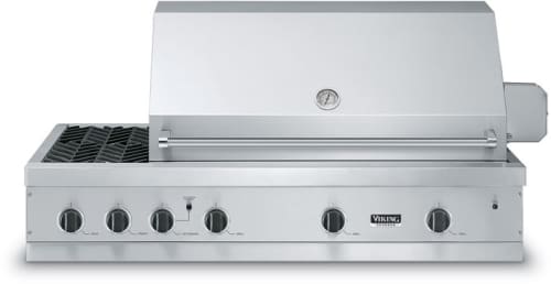 Viking VGBQ5323RE2NSS 53 Inch Built-in Gas Grill with 836 sq. in ...