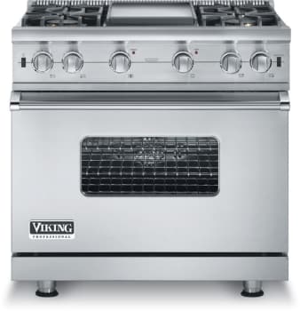 Viking VGCC5364GBKBR 36 Inch Pro-Style Gas Range with 4 VSH Pro Sealed ...