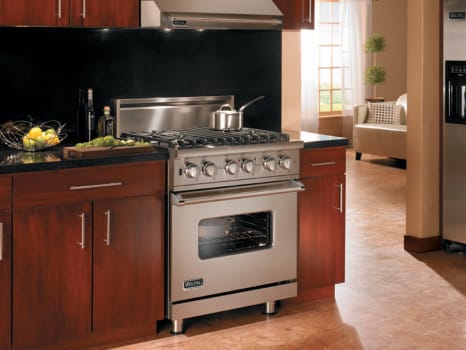 Viking VGSC5304BSSBR 30 Inch Pro-Style Gas Range with 4 VSH Pro Sealed ...