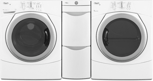 Whirlpool WED9150WW 27 Inch Electric Dryer with 6.7 cu. ft. Capacity, 8 ...