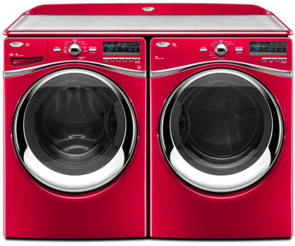 Whirlpool WFW94HEXR 27 Inch Front-Load Washer with 4.3 cu. ft. Capacity ...