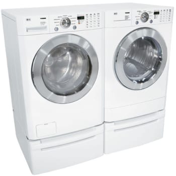 LG WM2496HWM 27 Inch Front Load Washer with 4.0 Cu. Ft. Ultra Capacity ...