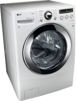 LG WM2650HWA 27 Inch 3.6 cu. ft. Front Load Washer with 9 Wash Cycles ...