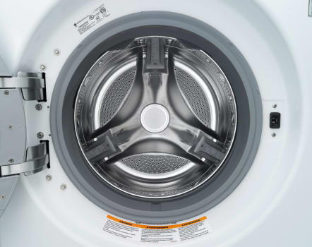 LG WM2650HWA 27 Inch 3.6 cu. ft. Front Load Washer with 9 Wash Cycles ...