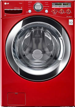 LG WM3250HRA 27 Inch Front-Load Washer with 4.0 cu. ft. Capacity, 9 ...