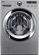 LG WM3250HVA 27 Inch Front-Load Washer with 4.0 cu. ft. Capacity, 9 ...