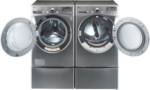 LG WM3470HVA 27 Inch 4.0 cu. ft. Front Load Washer with 12 Wash Cycles ...
