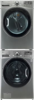 LG WM3470HVA 27 Inch 4.0 cu. ft. Front Load Washer with 12 Wash Cycles ...