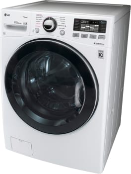 LG WM3470HWA 27 Inch 4.0 cu. ft. Front Load Washer with 12 Wash Cycles ...
