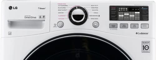 LG WM3470HWA 27 Inch 4.0 cu. ft. Front Load Washer with 12 Wash Cycles ...