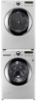 LG WM2350HWC 27 Inch Front-Load Washer with 3.7 cu. ft. Capacity, 9 ...