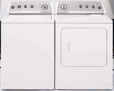 Whirlpool WTW5800SW 27 Inch Top-Load Washer with 3.2 cu. ft. Capacity ...