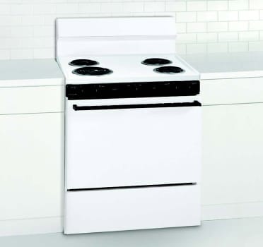 Frigidaire XFEF3000LW 30 Inch Freestanding Electric Range with 4 Coil ...