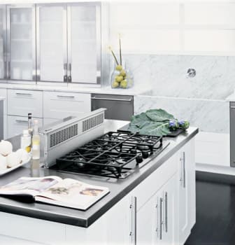 Monogram ZVB36STSS 36 Inch Downdraft Ventilation System with 390 CFM ...