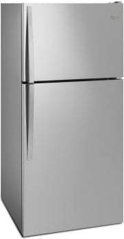Whirlpool WRT108FFDM 30 Inch Freestanding Top Freezer Refrigerator with ...