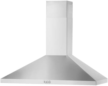 Whirlpool WVW53UC6LS 36 Inch Wall Mount Range Hood with 3-Speed/400 CFM ...
