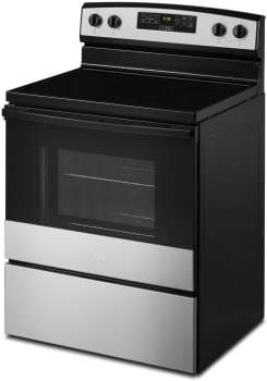 Amana AER6303MMS 30 Inch Electric Range with 4 Radiant Heating Elements ...