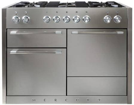 AGA AMC48DFSS 48 Inch Freestanding Dual Fuel Range with 5 Sealed ...
