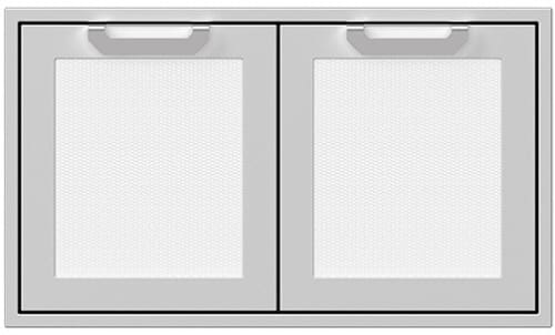 Hestan AGSD36WH 36 Inch Double Storage Doors: Froth