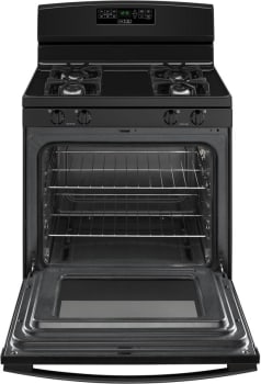 Amana AGR6303MMB 30 Inch Freestanding Gas Range with 4 Sealed Burners ...