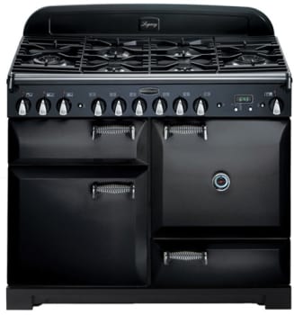 AGA ALEG44DFBLK 43 Inch Pro-Style Dual Fuel Range with Convection ...