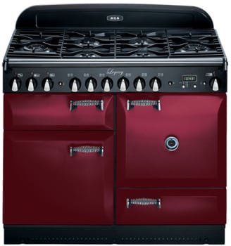 AGA ALEG44DFCRN 43 Inch Pro-Style Dual Fuel Range with Convection ...