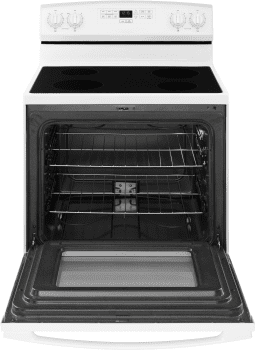 Amana AER6303MFW 30 Inch Electric Range with 4 Radiant Heating Elements ...