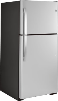 GE GIE19JSNRSS 30 Inch Top Freezer Refrigerator with 19.2 cu. ft ...