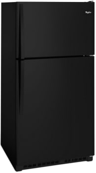 Whirlpool WRT311FZDB 33 Inch Top Freezer Refrigerator with 20.5 Cu. Ft ...