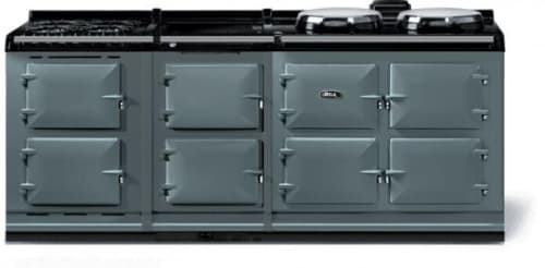 AGA AR7783IGLPSLT 83 Inch Freestanding Dual Fuel Range with 2 Hotplates ...