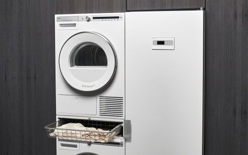 Asko HB1153W Pull-Out Basket in White