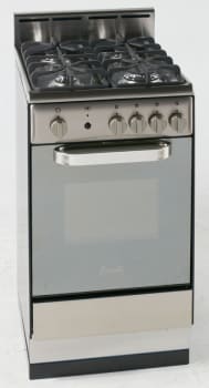 Avanti DG202BS 20 Inch Freestanding Gas Range with 4 Sealed Burners ...