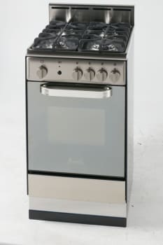 Avanti DG202BS 20 Inch Freestanding Gas Range with 4 Sealed Burners ...